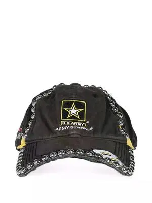 JOSHUA J. Metal Face Crust Cap - Black