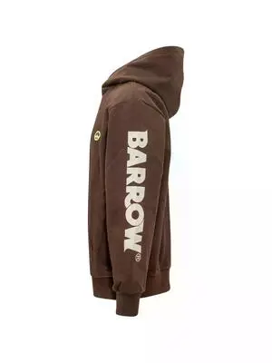 BARROW Logo-print Cotton Hoodie