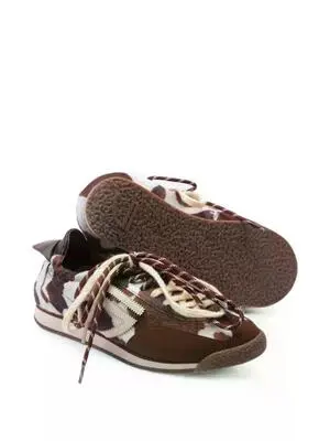 PURAAI Panther Cow-print Sneakers
