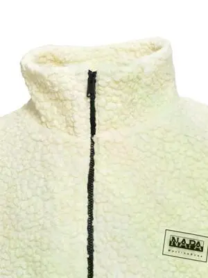 NAPA BY MARTINE ROSE Fleece Zip-up Jacket - White