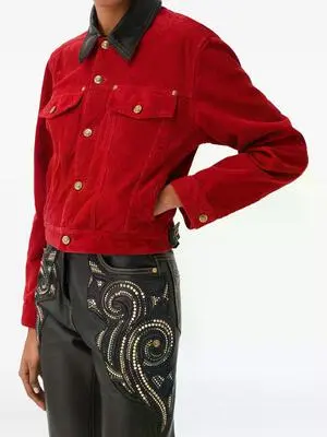 Versace Corduroy Velvet Blouson