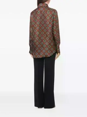Alberto Biani Spherical-print Shirt