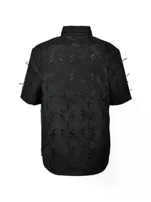 JUNTAE KIM Layered Laser-cut Shirt