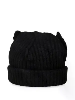 CHARLES JEFFREY Chunky-knit Ears Beanie Hat