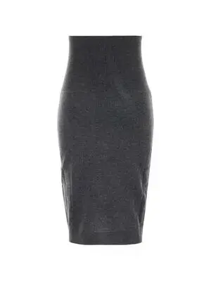 Stella McCartney Ribbed-knit Midi Skirt