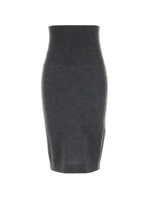 Stella McCartney Ribbed-knit Midi Skirt