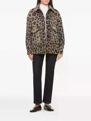 Alberto Biani Leopard-print Jacket
