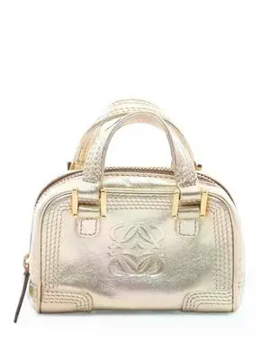Loewe Mini Amazona Handbag - Gold