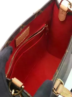 LOUIS VUITTON Monogram Sac Plat Bb Satchel