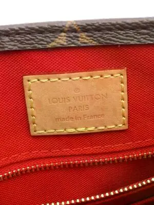 LOUIS VUITTON Monogram Sac Plat Bb Satchel