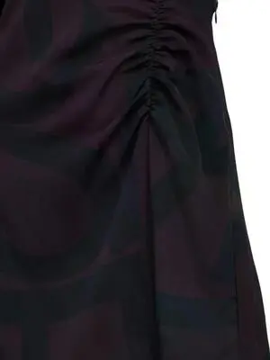 Sisley Long-sleeved Gathered Dress