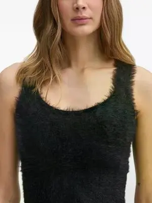 Sisley Fuzzy Scoop Neck Top