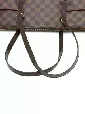 LOUIS VUITTON 2015 Damier Ebene Totally Pm Tote Bag - Brown