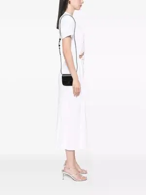 Celine Shiny Calfskin Triomphe Crossbody Bag