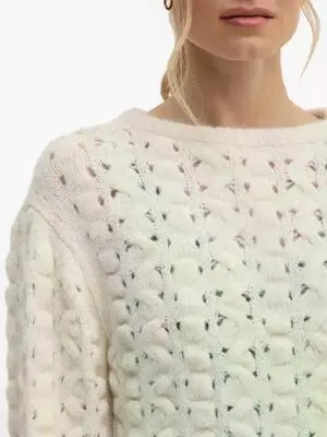 Sisley Chunky-knit Long-sleeve Sweater