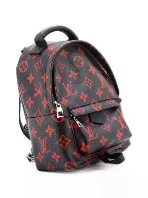 LOUIS VUITTON Palm Springs Limited Edition Monogram Infrarouge Mini Backpack - Black