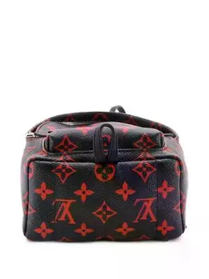 LOUIS VUITTON Palm Springs Limited Edition Monogram Infrarouge Mini Backpack - Black