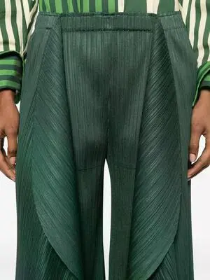 Issey Miyake Pleated Draped Trousers