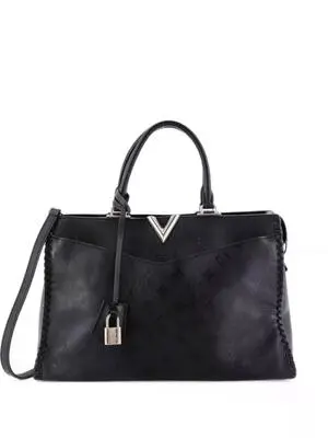 LOUIS VUITTON Very Zipped Monogram Leather Tote Bag
