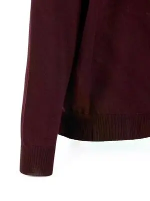 Miu Miu Logo-intarsia Wool Cardigan