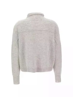 Hemisphere Cashmere Mélange High-neck Sweater