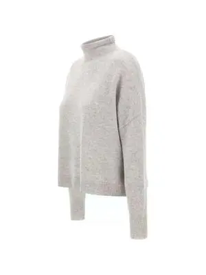 Hemisphere Cashmere Mélange High-neck Sweater