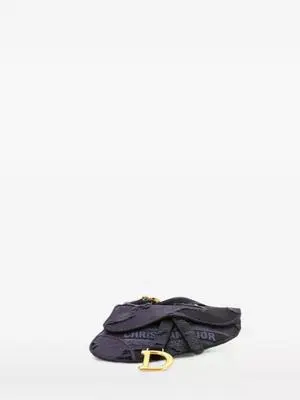 Dior Saddle Camouflage Embroidered Canvas Belt Bag