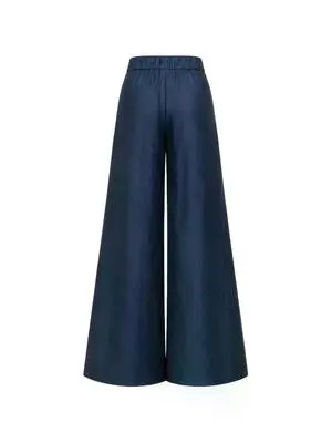 OTRO AMOR Mirror Wide-leg Palazzo Pants