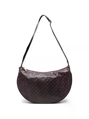GHERARDINI Small Hobo Logo-print Shoulder Bag