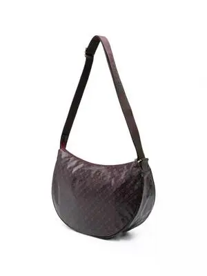 GHERARDINI Small Hobo Logo-print Shoulder Bag