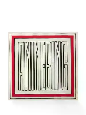 ANINE BING York Scarf - Red