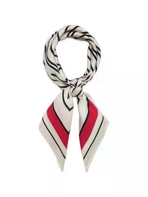 ANINE BING York Scarf Red
