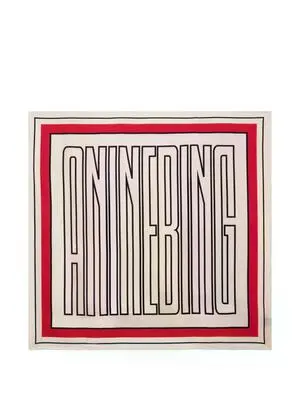 ANINE BING York Scarf - Red