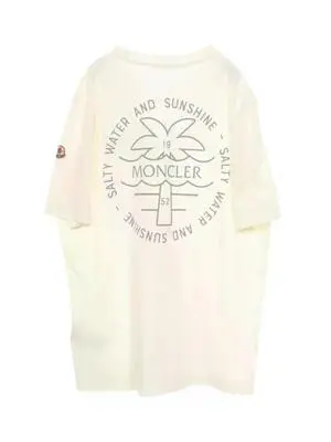 Moncler 2010s Palm Tree Print T-shirt