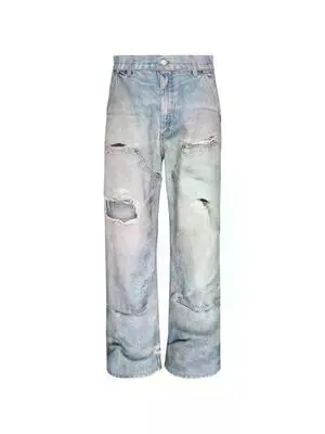Andersson Bell Distressed Trompe-l'œil Jeans