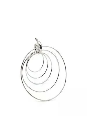 PANCONESI Multi-hoop Earrings - Silver