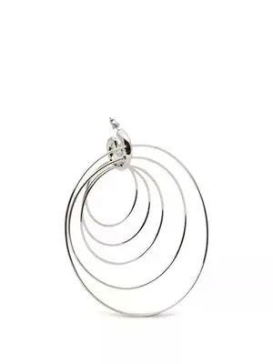 PANCONESI Multi-hoop Earrings - Silver