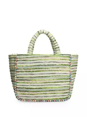 MARC ELLIS Bead-embellished Tote Bag