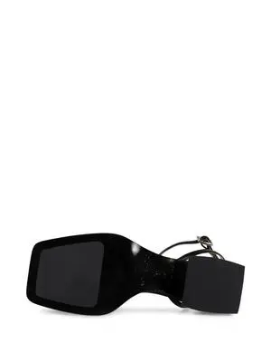 NODALETO Bulla Laetitia Buckle-strap Sandals - Black