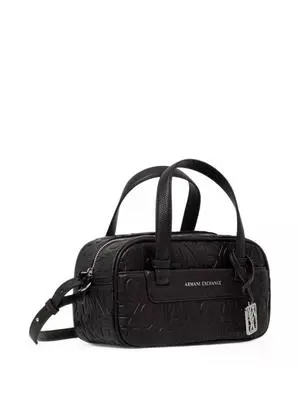 Armani Exchange Logo-embossed Shoulder Bag