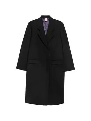 INDRESS Notched-lapel Flap-pocket Coat