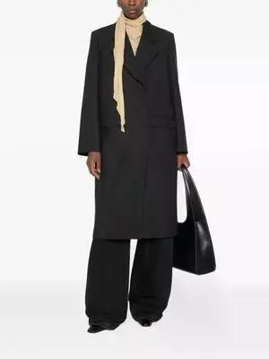 INDRESS Notched-lapel Flap-pocket Coat