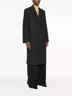 INDRESS Notched-lapel Flap-pocket Coat