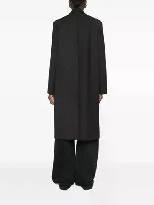 INDRESS Notched-lapel Flap-pocket Coat