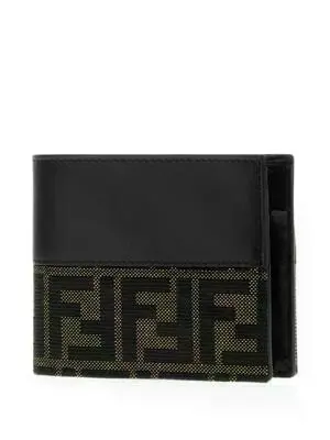Fendi Ff Jacquard Wallet