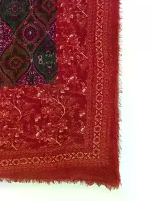 SGOMBERO CANTINE Paisley-print Frayed-edge Scarf