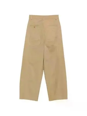 MAISON JEJIA Patch-pocket Straight-leg Trousers
