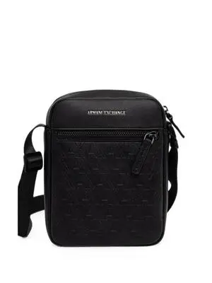 Armani Exchange Reporter Messenger Bag - Black