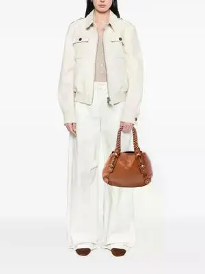 Gucci Leather Horsebit Pelham Shoulder Bag