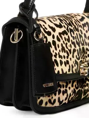 Guess Audrey Leopard-print Crossbody Bag